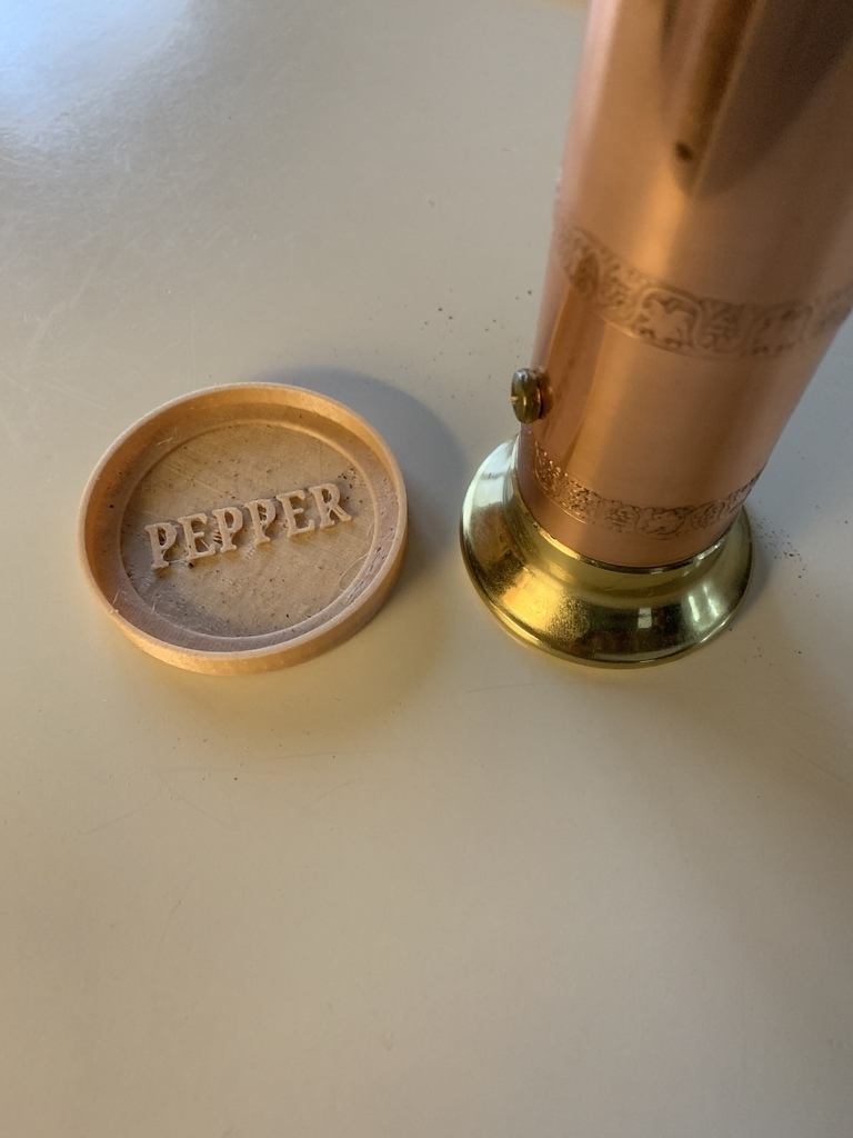 Free 3D file Pepper Mill tray・3D printable object to download・Cults