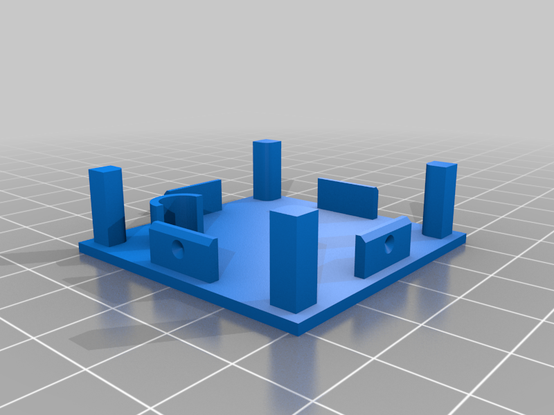 Free 3D file 38mm Board Mount Camera Case and Mount 📷・3D printable ...