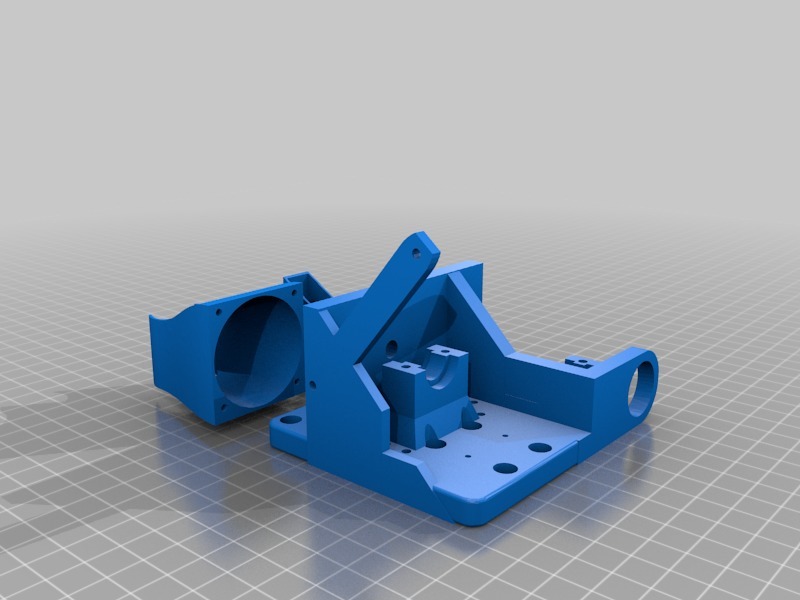 Free 3D file ANET A8 Complete set E3D V6 Direct Drive with Clamp, Fan ...