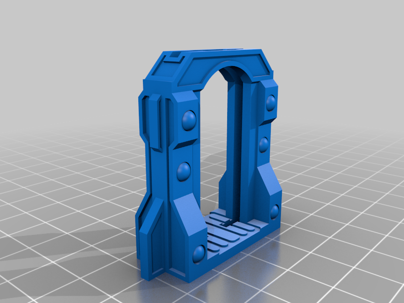 Free STL file Nemesis Doorframe V2 🎲・3D printer model to download・Cults