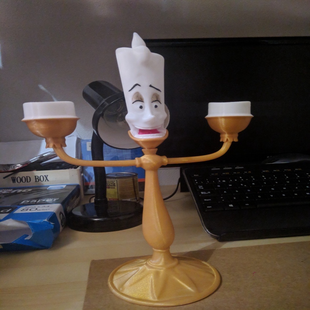 Free 3D file Lumiere 👥・3D printer model to download・Cults