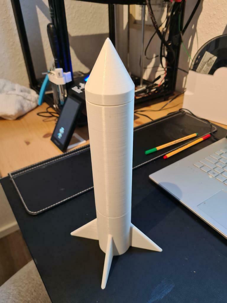 Free 3D file rocket・3D printer design to download・Cults