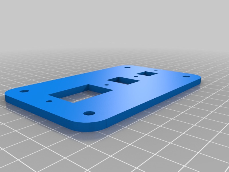 Free 3D file Mendelmax Power and USB Panel・3D printing model to ...