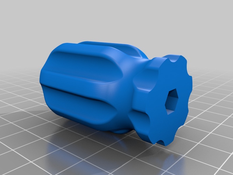 Free 3D file Yet another screwdriver handle・Model to download and 3D ...