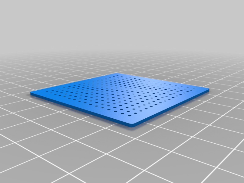 Free 3D file Perforated electronics board 🔧・3D printable design to ...