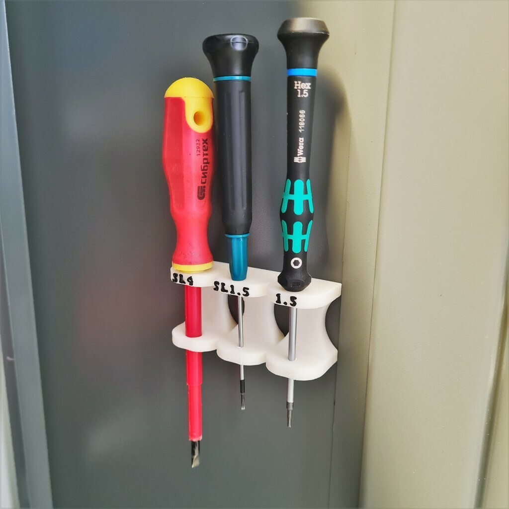 Free 3D file screwdriver holder・3D printable object to download・Cults