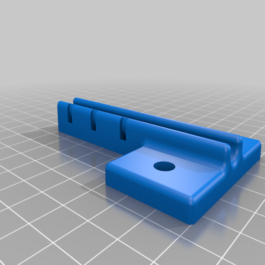 Free 3D file Cableholder for 3030 aluminum. 15mm diameter・Model to ...