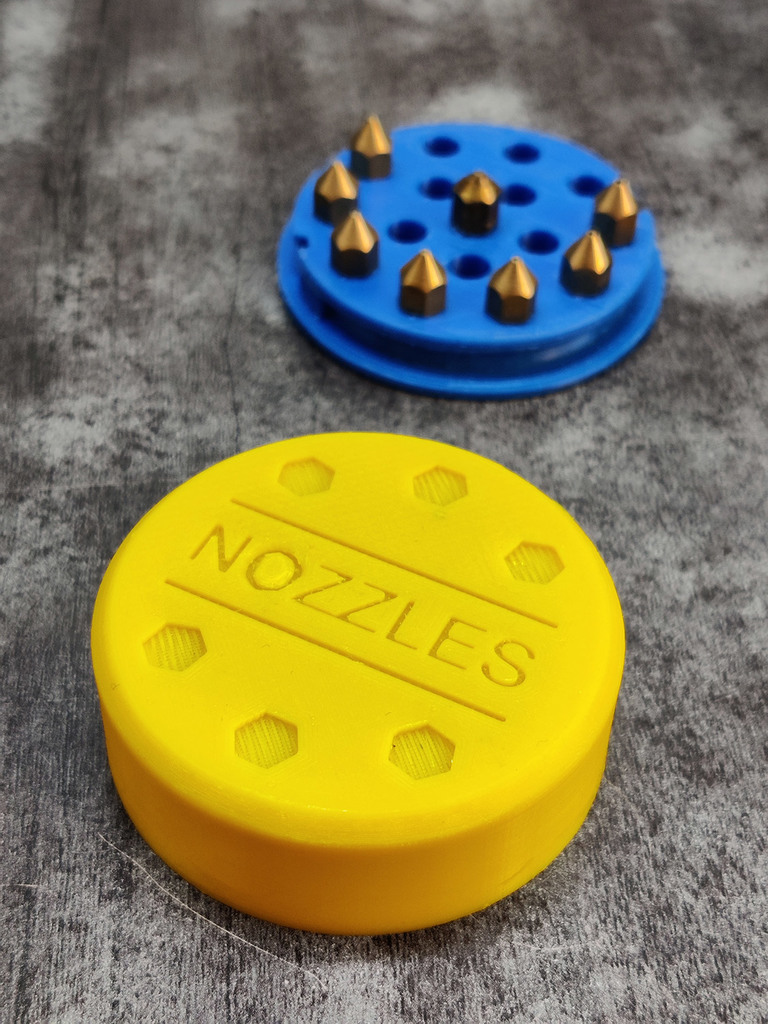 Free 3D file Nozzle Storage Box・3D printer design to download・Cults