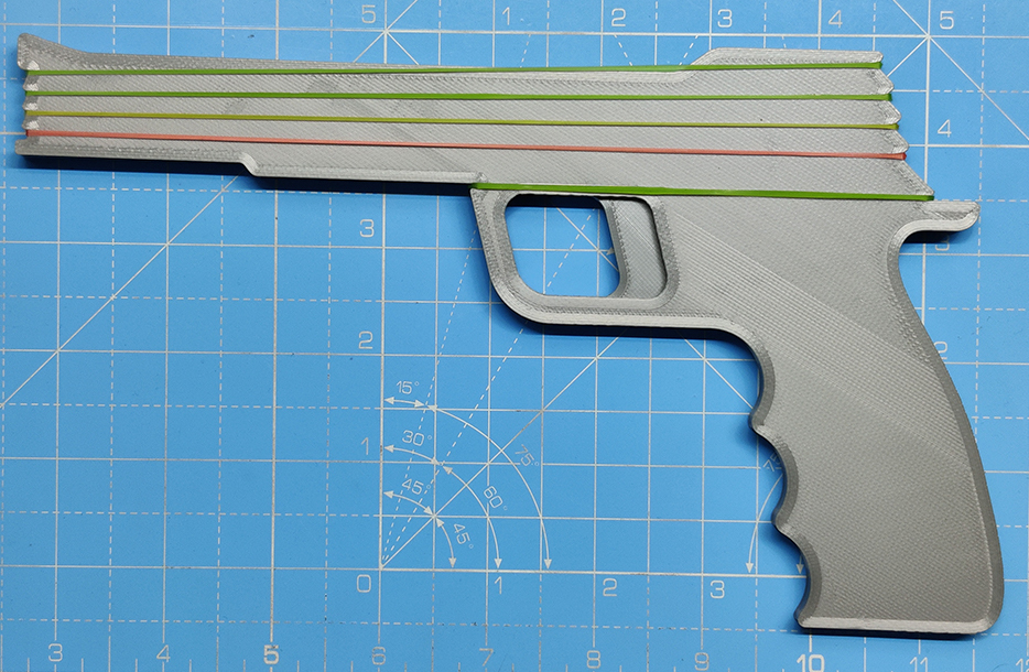 Free 3D file Rubberband Throwing Gun 🔫・3D print object to download・Cults