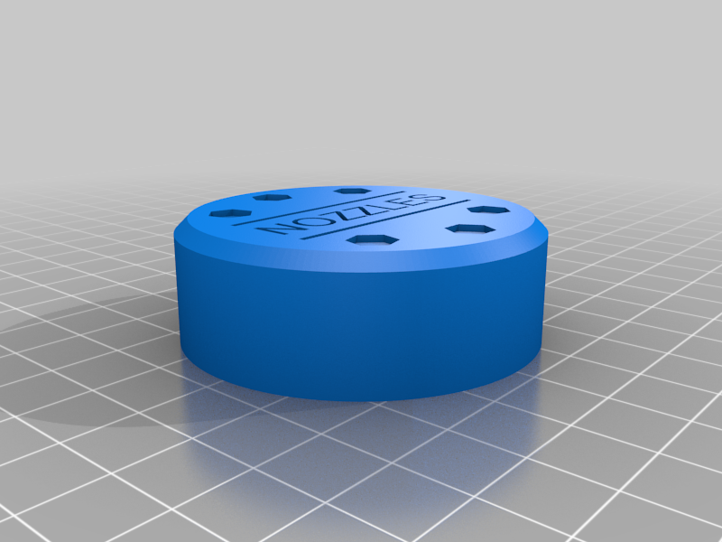 Free 3D file Nozzle Storage Box・3D printer design to download・Cults