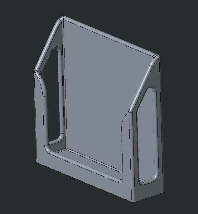 Free 3D file 2 inch by 2 inch Business Card Holder・3D print object to ...