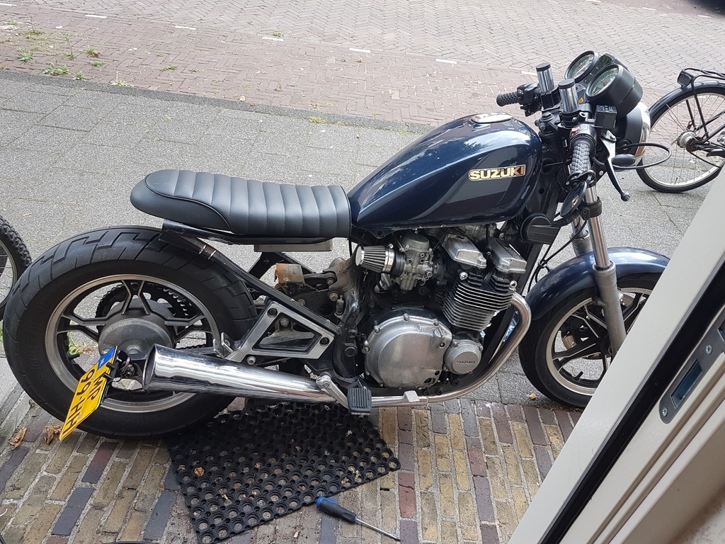 Free 3D file Air filter converter socket 2 to 1 for suzuki gs550 or ...