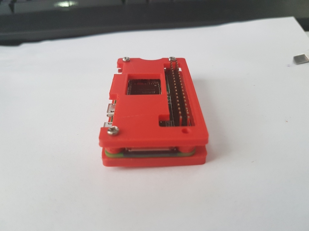 Free 3D file Simple raspberry pi zero case・3D printing idea to download ...