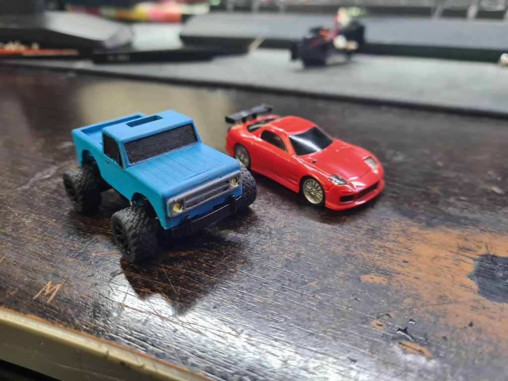 Free 3D file Turbo racing C81 body c10 truck・3D printer model to ...