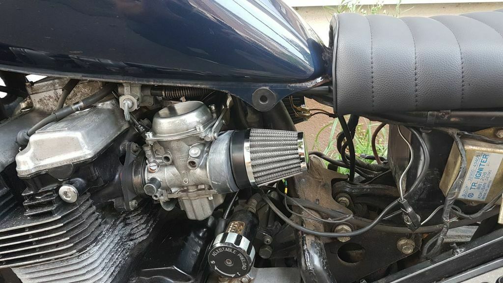 Free 3D file Air filter converter socket 2 to 1 for suzuki gs550 or ...