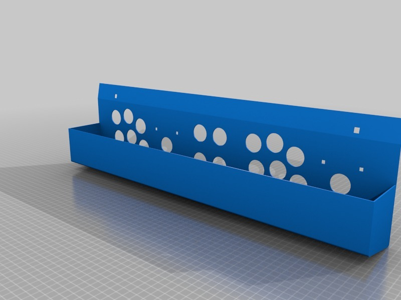 Free 3D file Arcade button panel layout・3D printing design to download ...