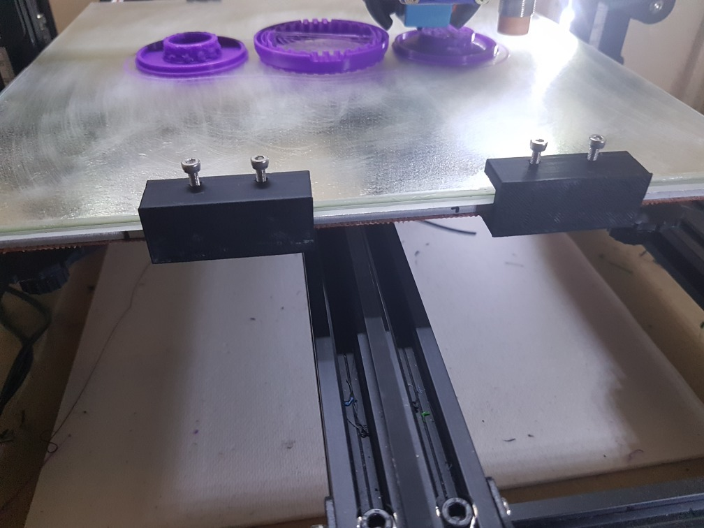 Free 3D file bed plate holder for 3d printer like cr-10/cr-10s etc..・3D ...