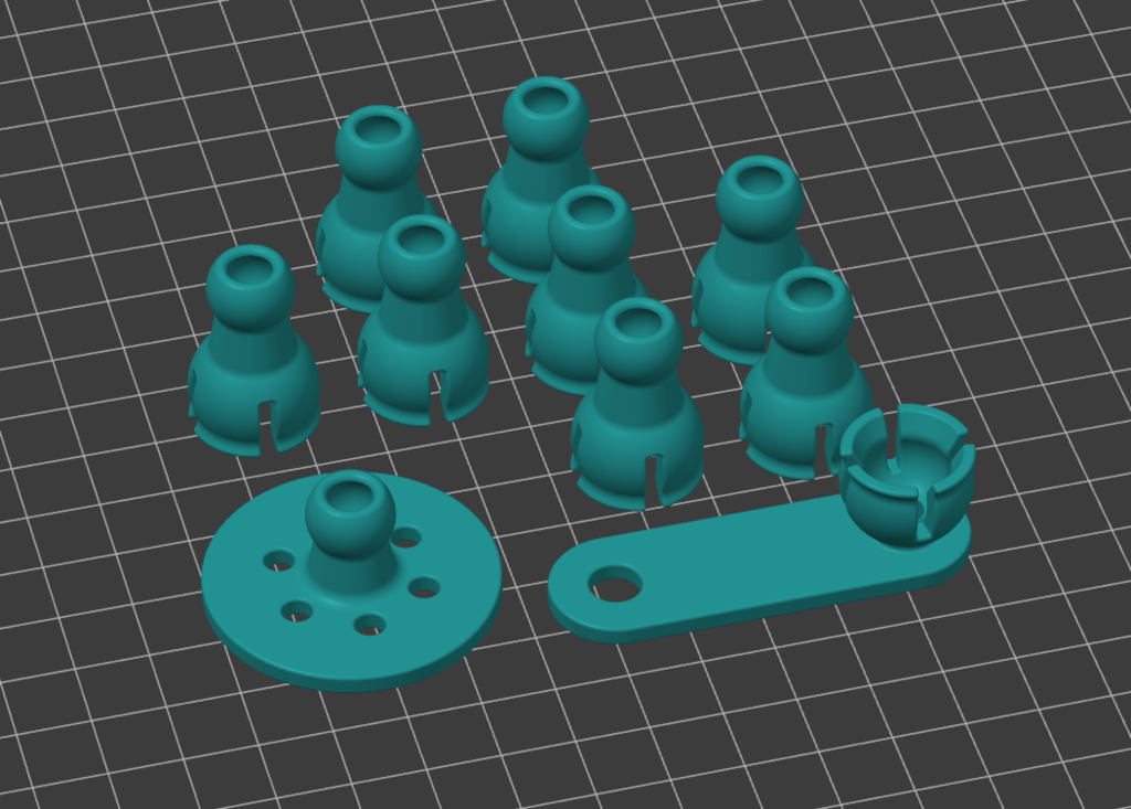 3D file InuWebcam flexible arm・3D printing design to download・Cults