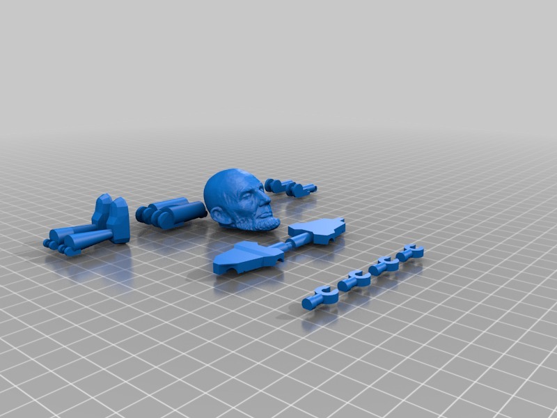 Free 3D file bioshock lincoln・3D printing model to download・Cults