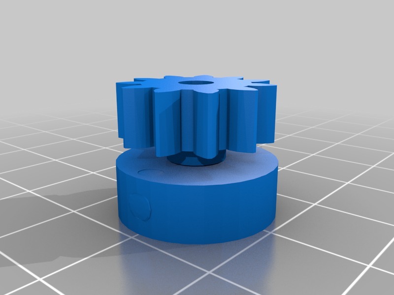 Free 3D file Wrist Gear for standard servo mount for Inmoov rotating ...