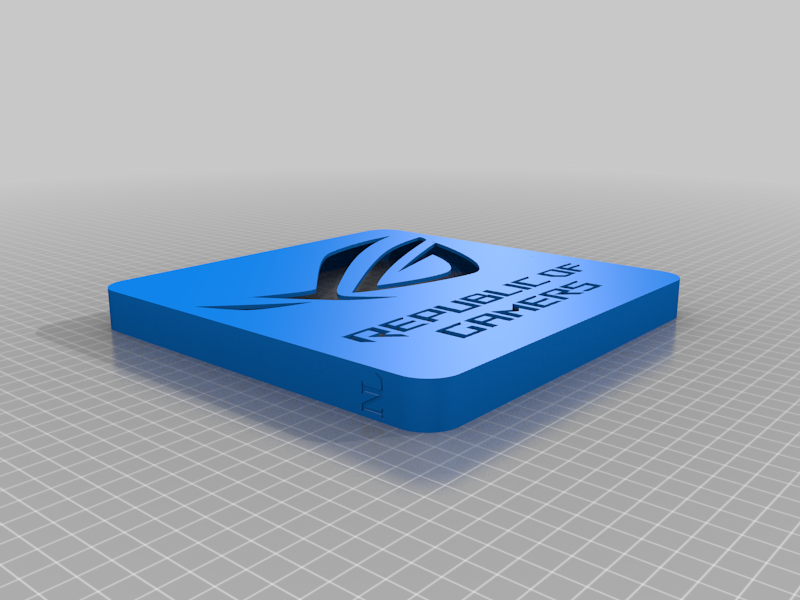 Free 3D file Asus ROG Strix Logo 🚩・3D printable design to download・Cults