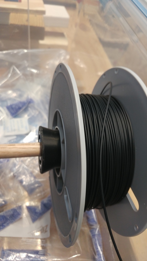 Free 3D file 1 kg Filament Spool 6203 Bearing Spindle Mount・3D printing ...