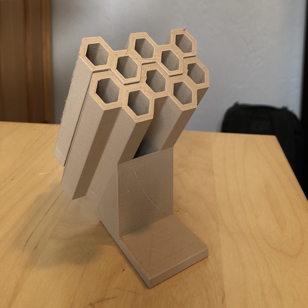 Free 3D file Modular Stackable Pen Holder・3D printer model to download ...