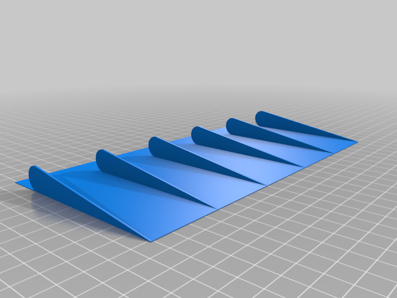 Free 3D file .24mm Thin super lightweight F1D wing design・3D print ...