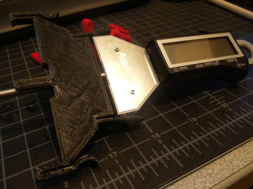 Free 3D file WANHAO Duplicator 4S Depth Gauge Holder (Leveling ...