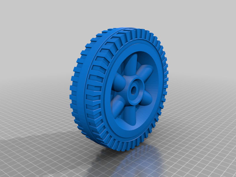 Free 3D file Replacement wheel for grill・3D printable object to ...