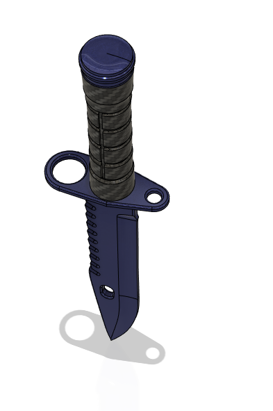 Archivo 3D gratuito CS:GO Cuchillo bayoneta・Objeto para descargar e imprimir en 3D・Cults