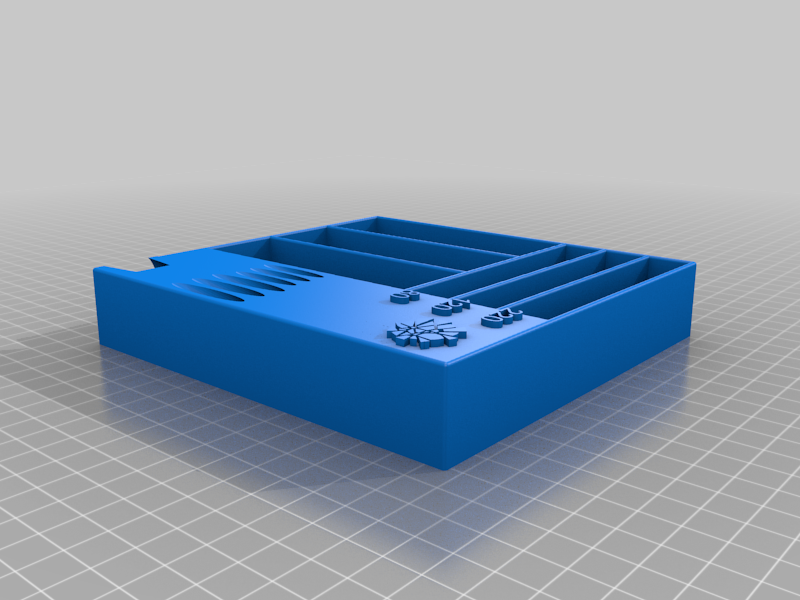 Free 3D file Sanding / File set storage box 📁・3D printer design to ...
