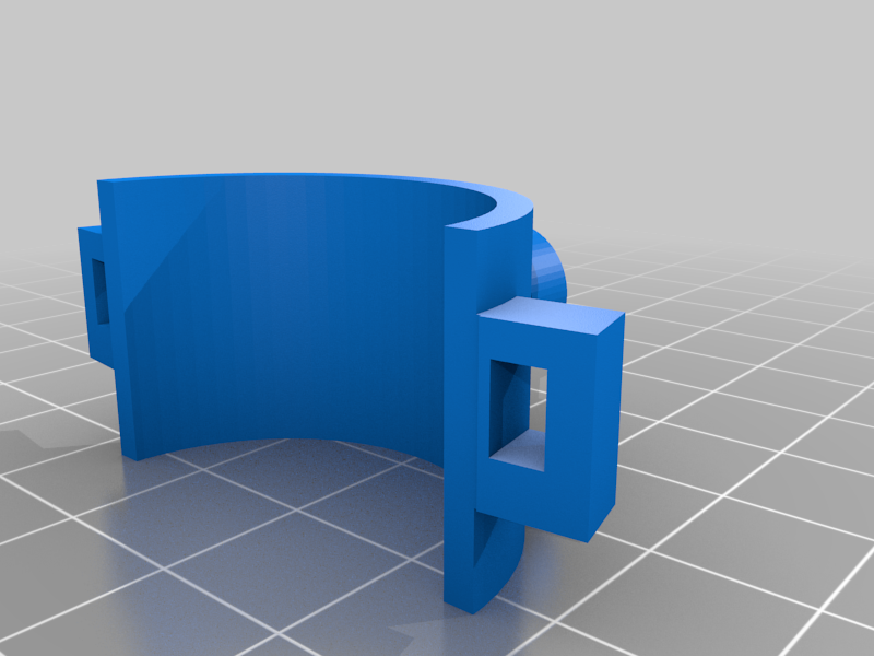 Free 3D file Dive mask tube holder・Template to download and 3D print・Cults
