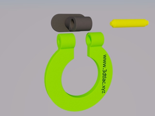 Free 3D file car tow hook・3D printing model to download・Cults