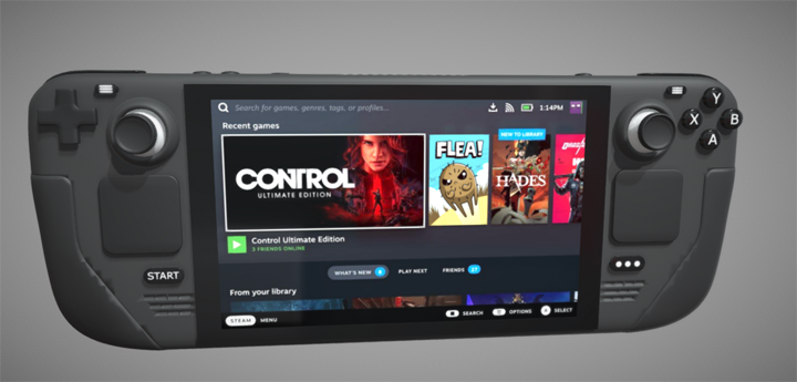 Archivo 3D gratis Consola Steam Deck (no oficial)・Diseño imprimible en ...