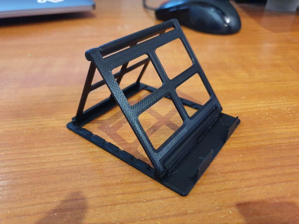 Free 3D file Foldable phone stand・3D printing model to download・Cults