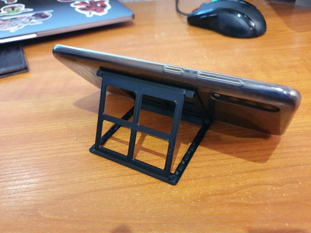 Free 3D file Foldable phone stand・3D printing model to download・Cults