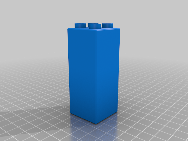 Free 3D file Duplo Brick 4X2X2・3D printable design to download・Cults
