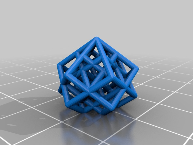 Free 3D file Lattice Cube Part 2 V2・3D printable model to download・Cults