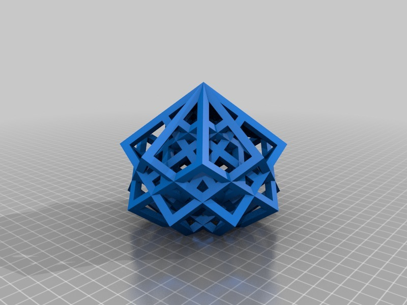 Free 3D file Lattice Cube V2・3D printing model to download・Cults