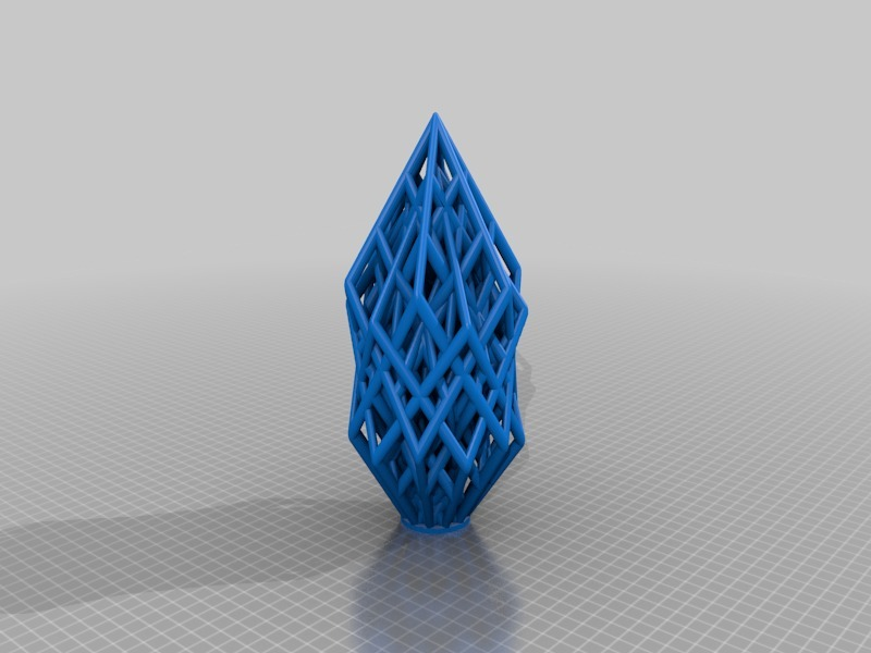 Free 3d File Ultra Customized Lattice Cube Sculpture・3d Printer Model To Download・cults