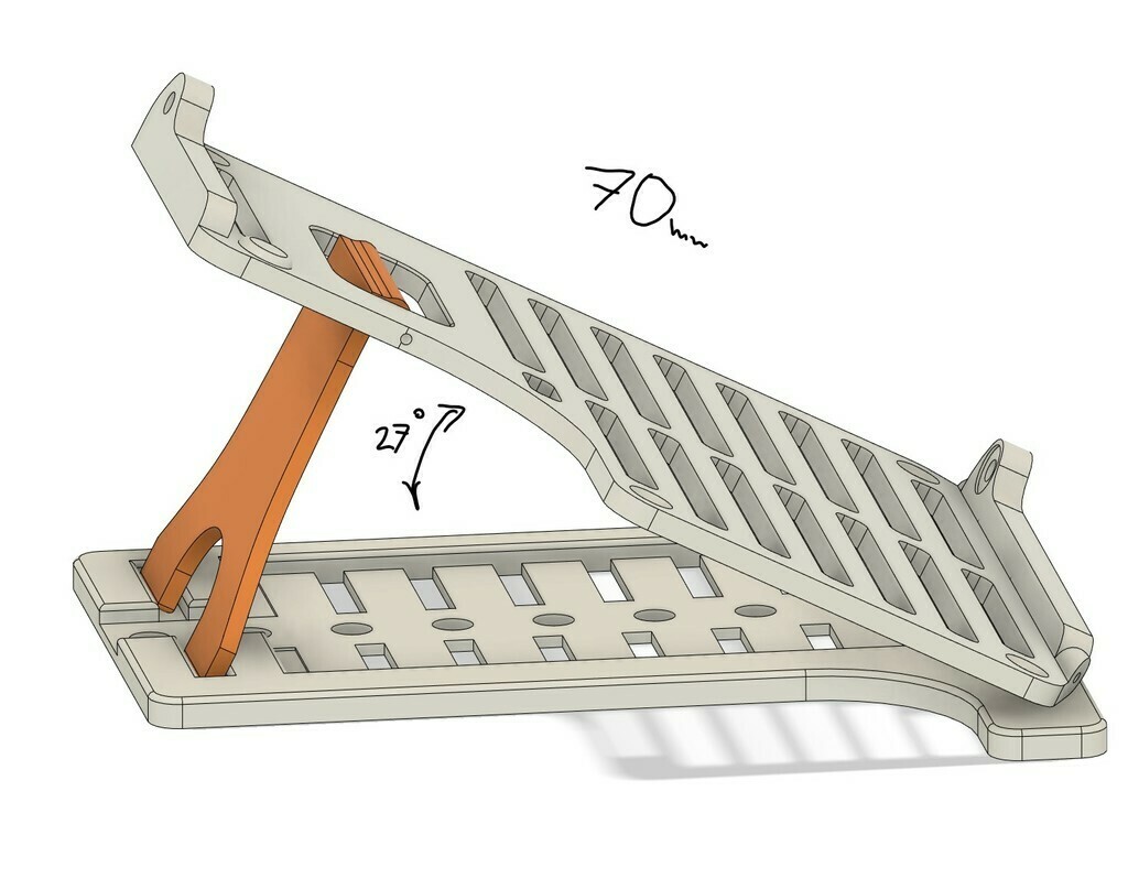 Free 3D file Moonlander tenting kit that folds flat・3D print model to ...