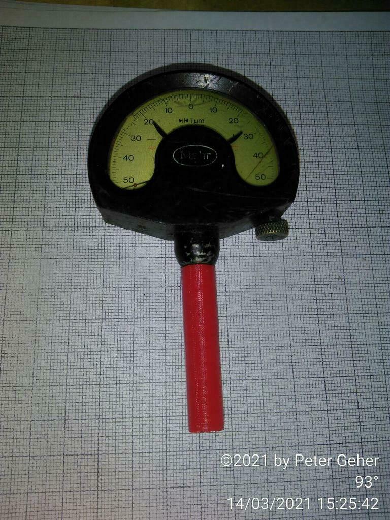 Free 3D file Very Simple protective cap for MAHR "Feinzeiger" (Dial ...