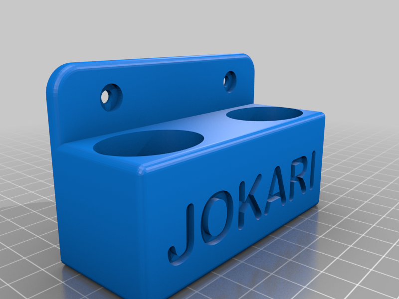 Free 3D file Jokari Wall Mount・3D printer model to download・Cults