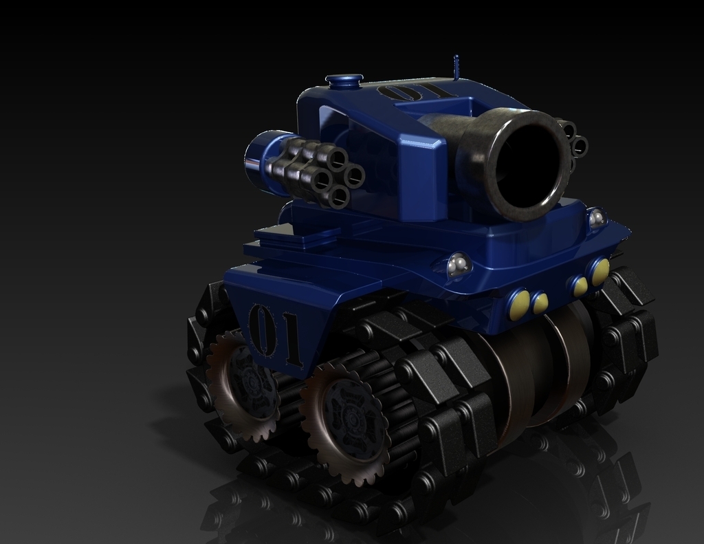 Free 3D file tank metal slug chain・Model to download and 3D print・Cults
