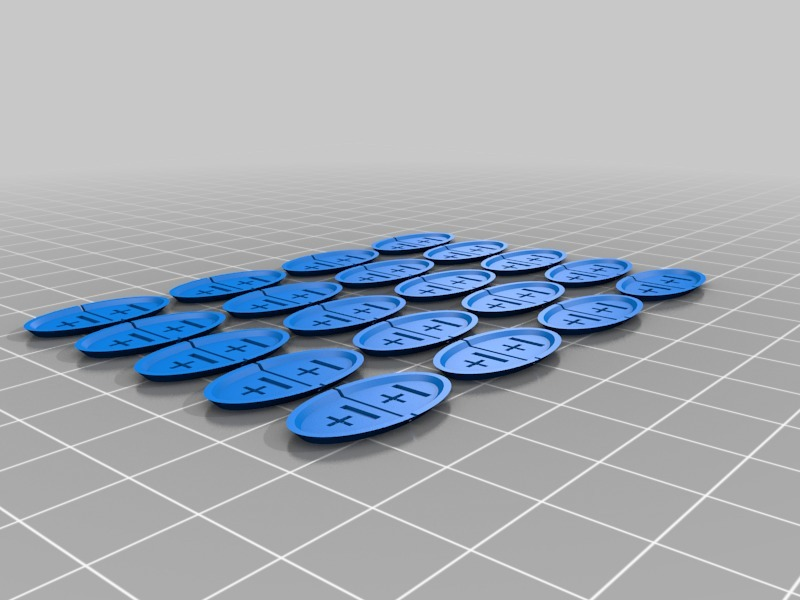 Free 3D file MtG stackable +1/+1 damage counter・3D print design to ...