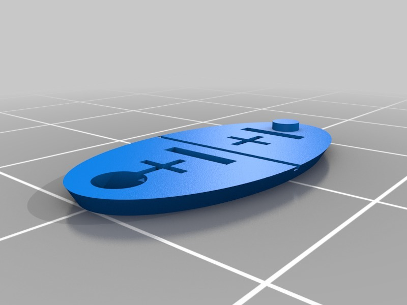 Free 3D file MtG stackable +1/+1 damage counter・3D print design to ...