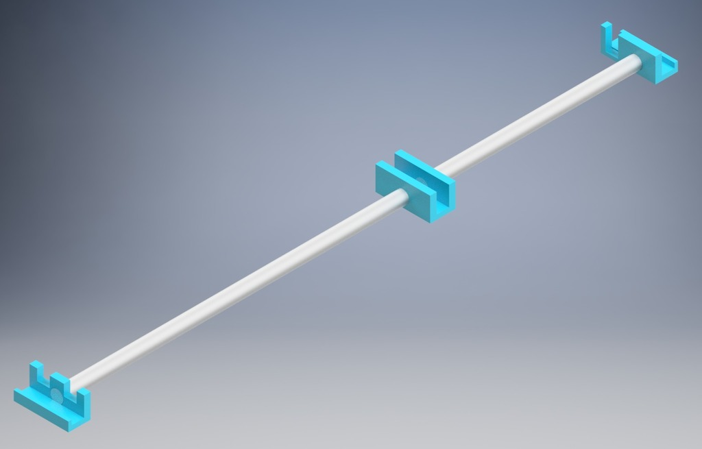 Archivo 3D gratuito Refuerzo de bastidor Anet A8 para tensión de correa ...