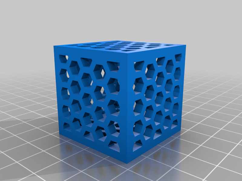 Archivo STL gratuito cubo hexagonal・Design para impresora 3D para ...