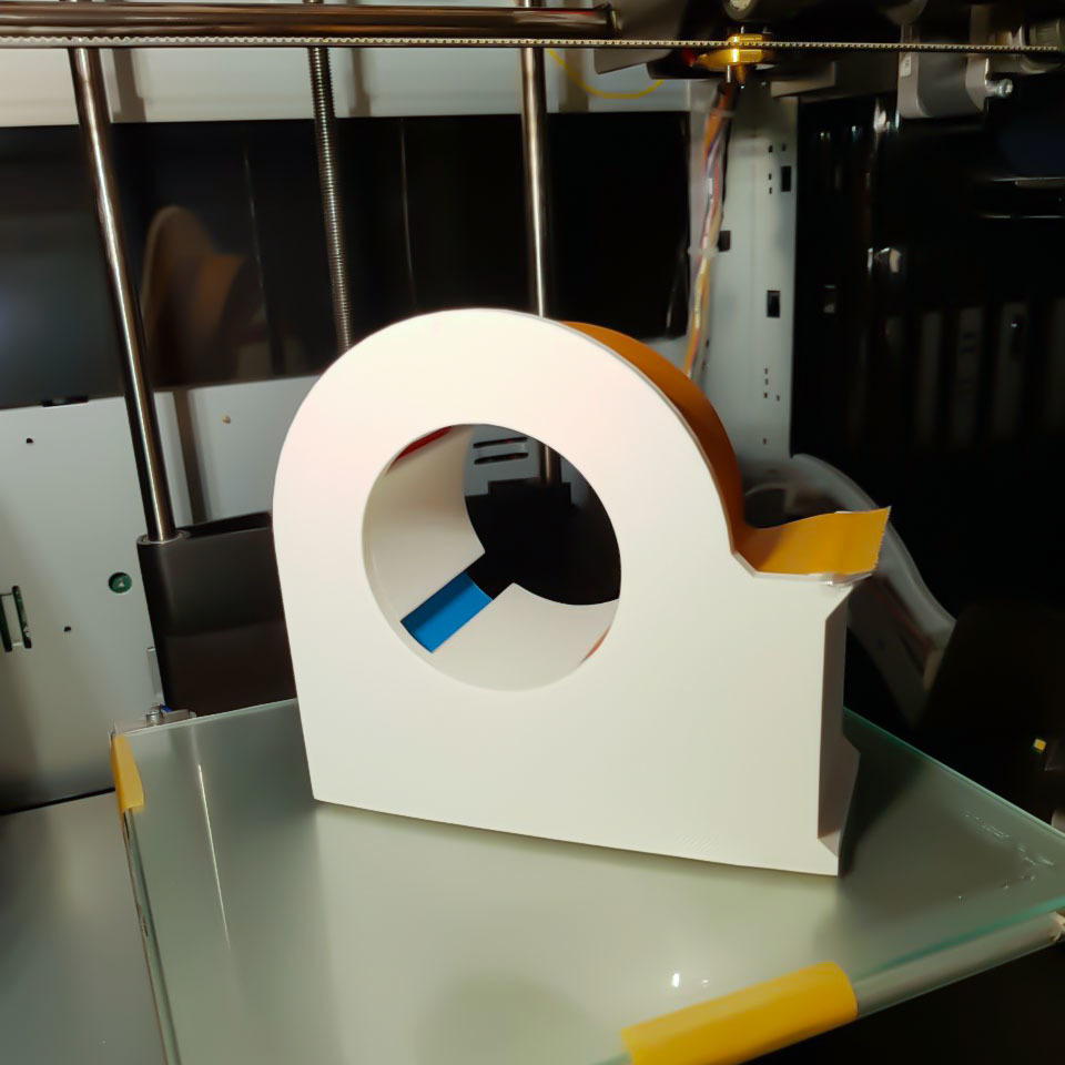 Fichier 3D gratuit distributeur de ruban adhésif (ruban de 50 mm)・Plan ...